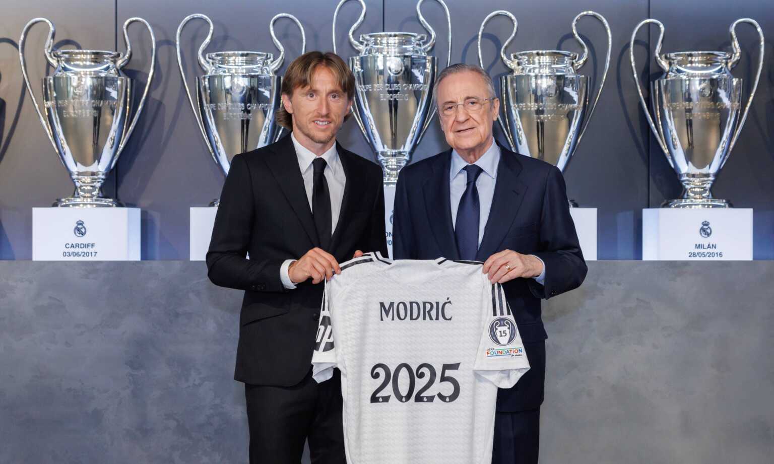 Luka Modric amplía su contrato por una temporada con el Real Madrid ...