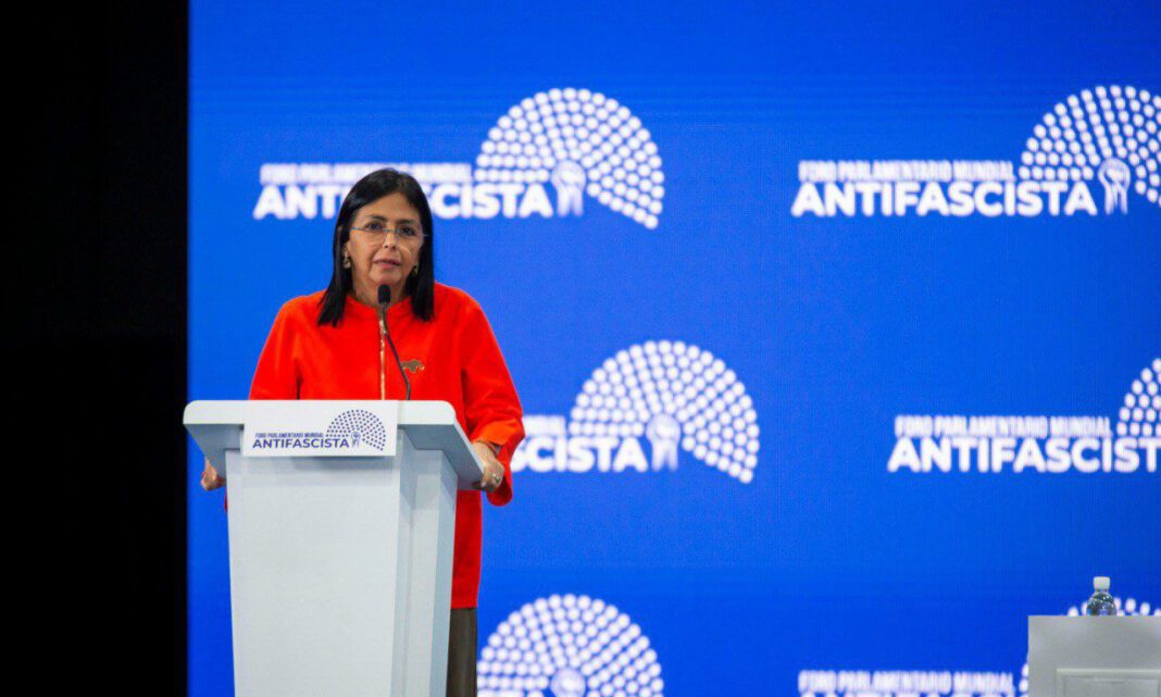 Delcy Rodríguez señala que Rusia “lidera una batalla histórica contra ...