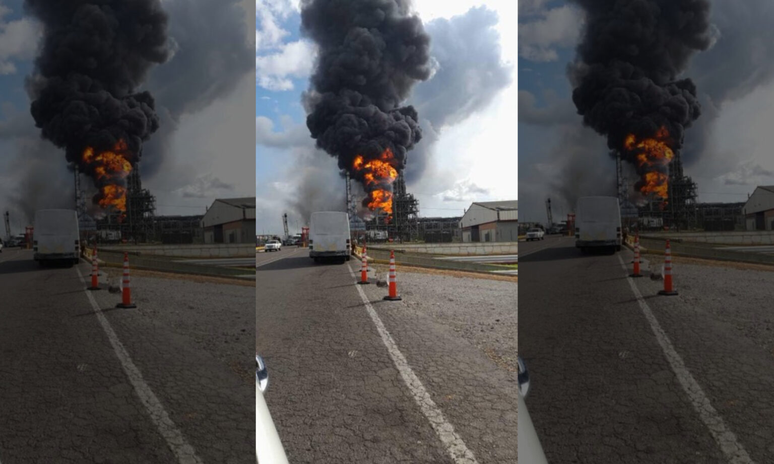 Reportan fuerte explosión e incendio en la Planta Petrocedeño de ...